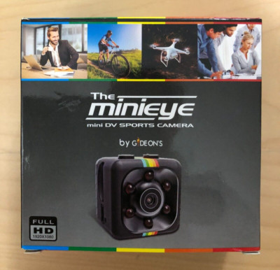 Minieye Mini DV Sports Camera Spy Cam by Gideon's Mini Camera Full HD ...
