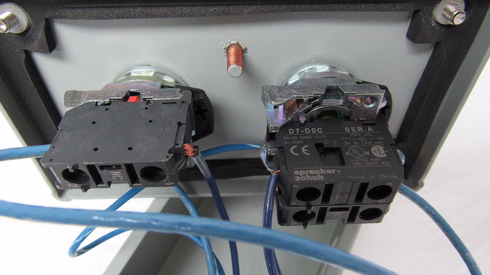 HOFFMAN ENCLOSURE CAT.NO. E2PBG W/START STOP PUSH BUTTONS | eBay