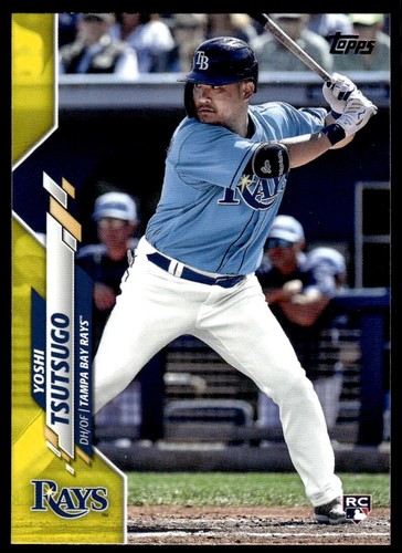 2020 Topps Update #U-65 Yoshi Tsutsugo - Tampa Bay Rays - Rookie | eBay