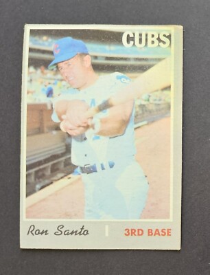 1970 Topps Baseball Set Break #670 Ron Santo Cubs High Number | eBay