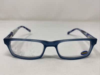 OIO Eyeglasses Frame OT61 70/BLU 47-15-130 Blue Tortoise Full Rim YC15 ...