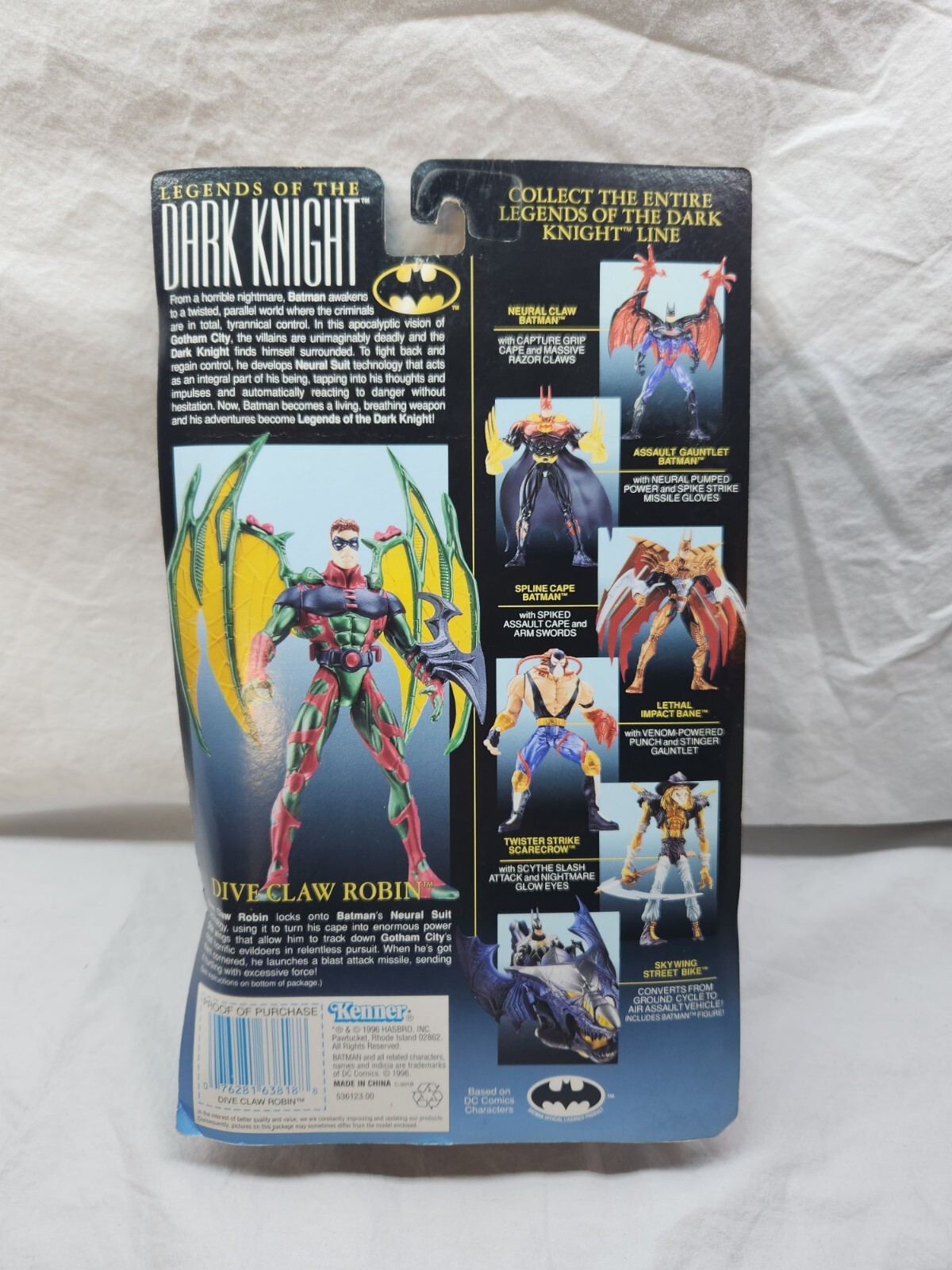 Batman Legends of the Dark Knight DIVE CLAW ROBIN Action Figure Kenner ...