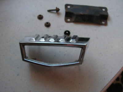 1967 Fairlane OEM Bezel Grille Chrome Emblem Center 500 XL GT Ranchero ...