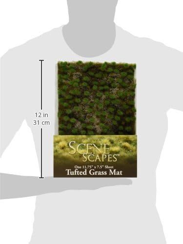 Bachmann Industries SceneScapes Tufted Grass Mat, Gold | eBay