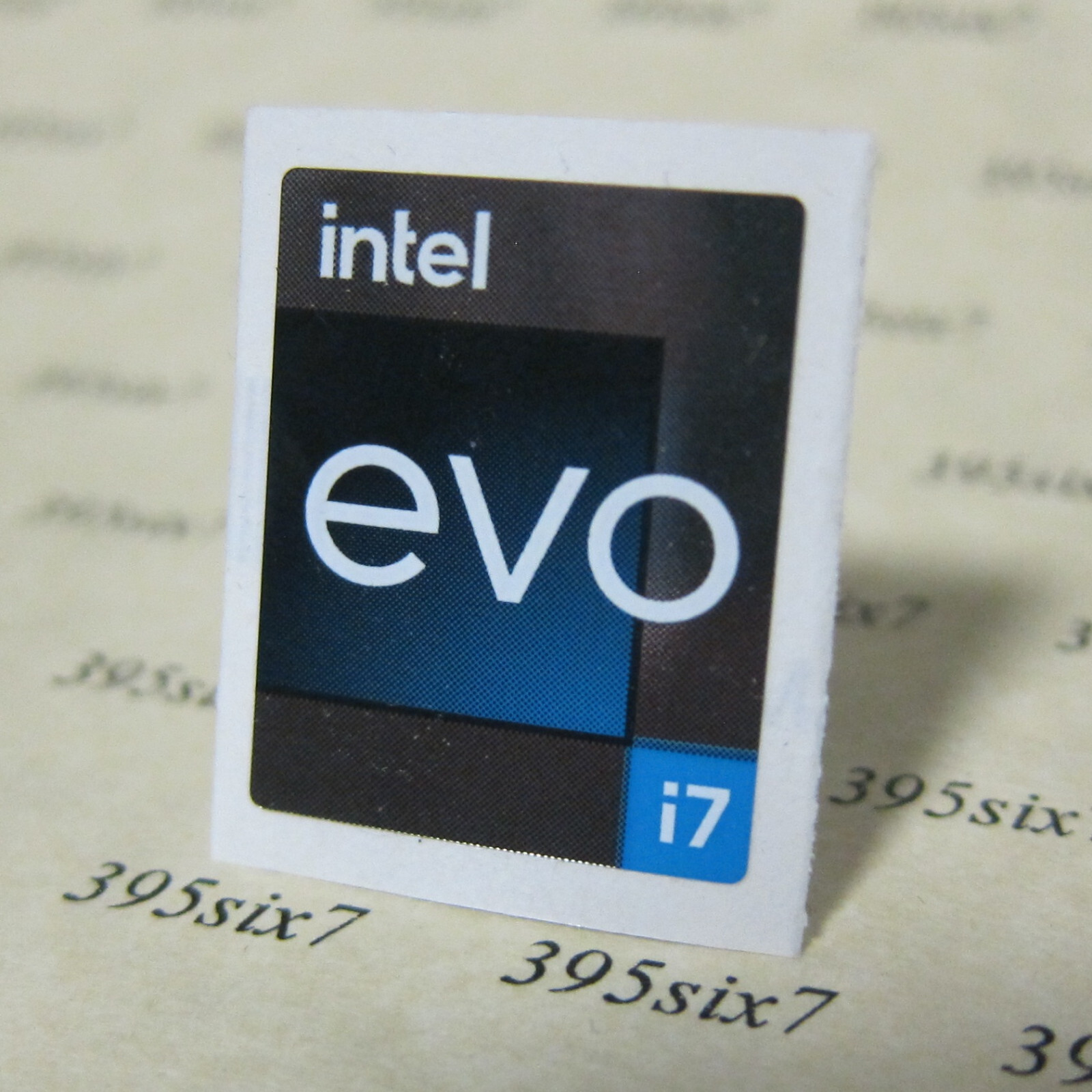 intel evo i7 sticker 18mm x 23mm #202211301015 | eBay