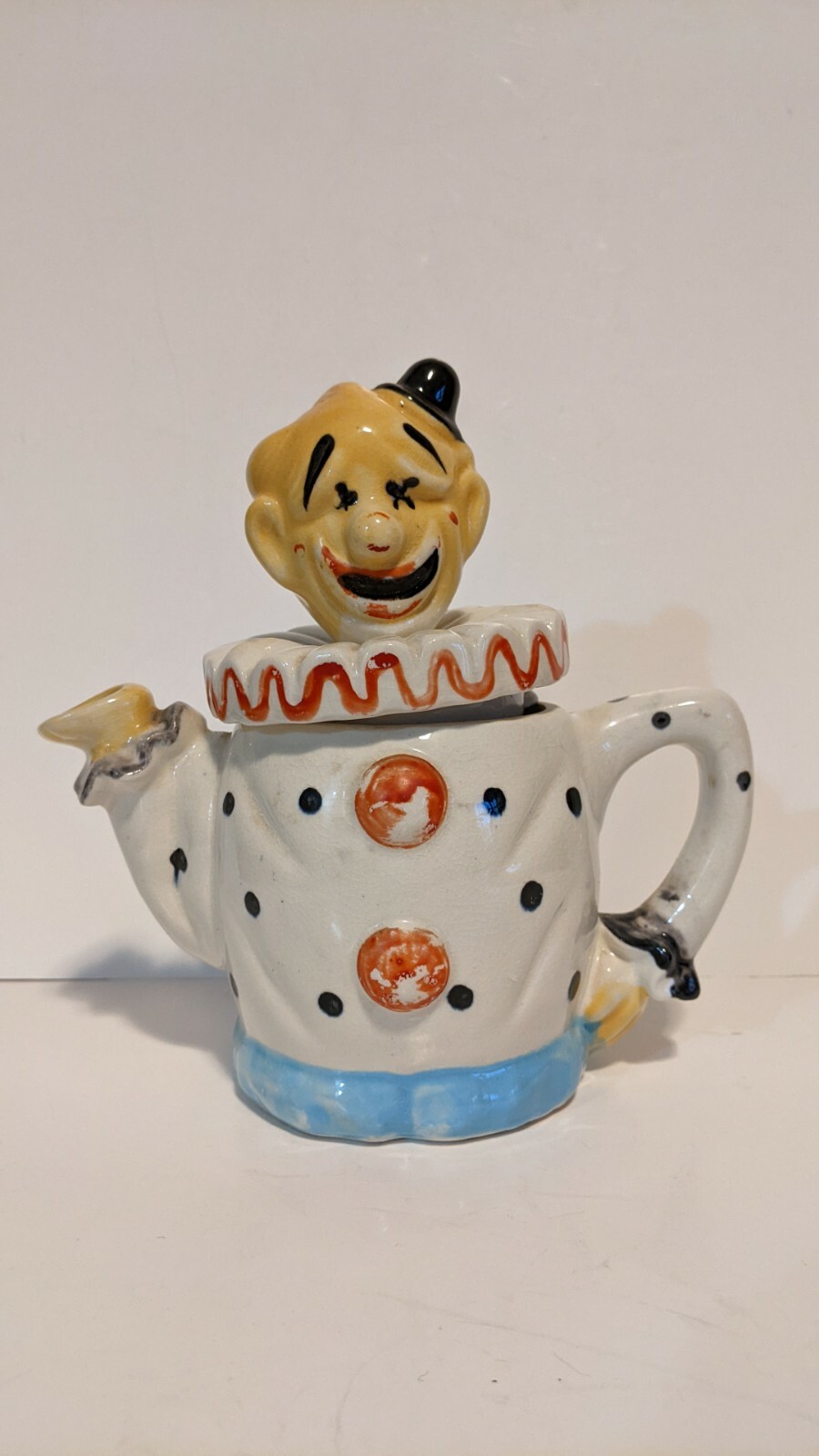 Vintage Clown Teapot Made In Japan | eBay
