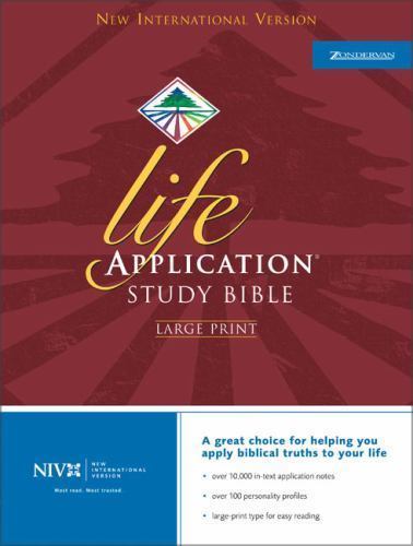 NIV Life Application Study Bible, Large Print 9780310927136| eBay
