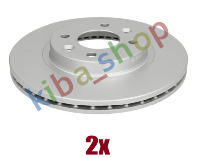 2x RIGHT OR LEFT BRAKE DISC FRONT L/R FITS DACIA LOGAN LOGAN EXPRESS ...