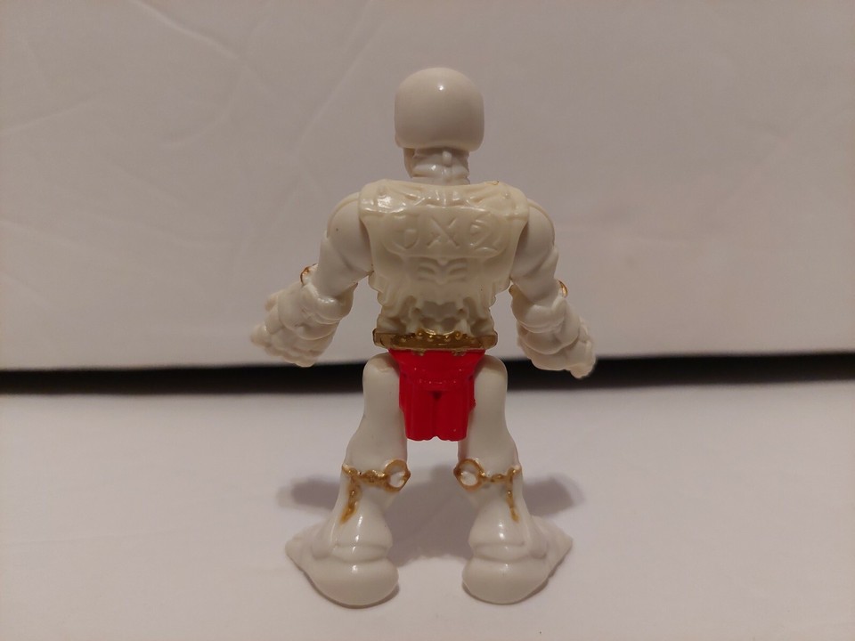 Imaginext Skeleton Bones Battle Arena Red with Gold Trim Figure | eBay