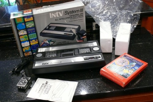 Vintage Mattel Intellivision INTV Electronic Game Console Video arcade ...