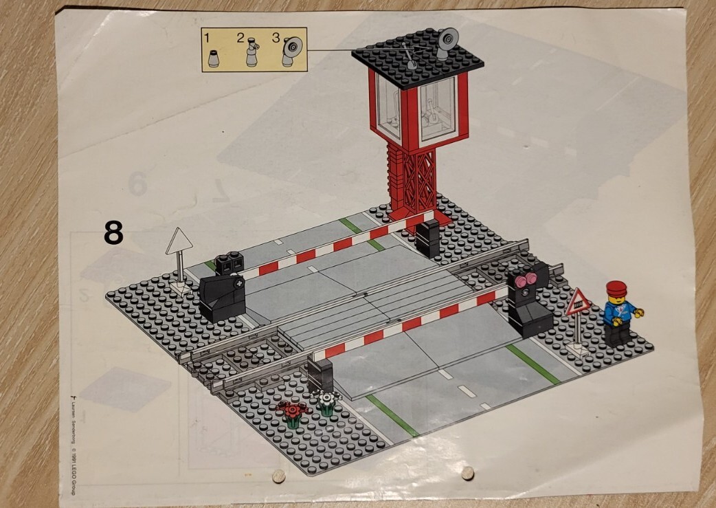 Lego 4539 NUR Bauanleitung Instruction Train 9V | eBay.de