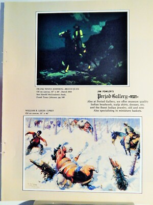 WILLIAM R LEIGH ART PIECE VTG ORIG 1975 ADVERTISEMENT | eBay