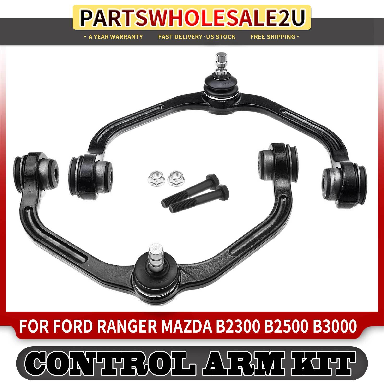 2x Front Upper Control Arm w/ Ball Joint for Ford Ranger 98-11 Mazda ...