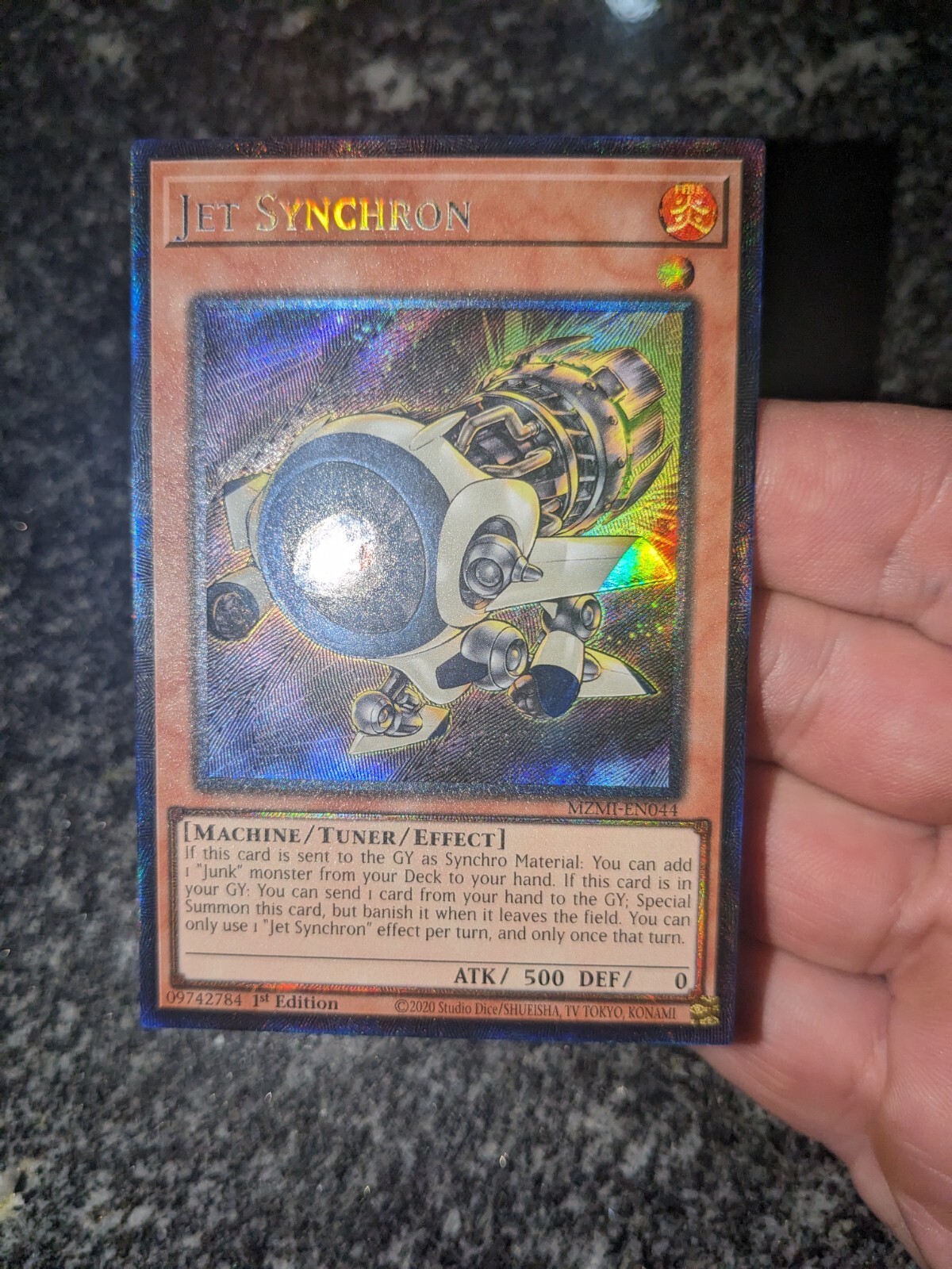 Yugioh Jet Synchron 1st Edition MZMI-EN044 (CR) | eBay