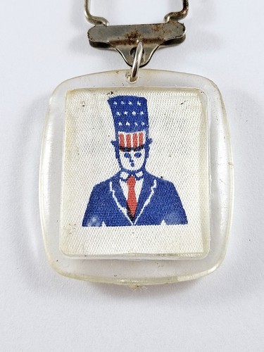 Keychain - Genuine Blue Jean UNCLE SAM - Vintage Style 1960s - | eBay