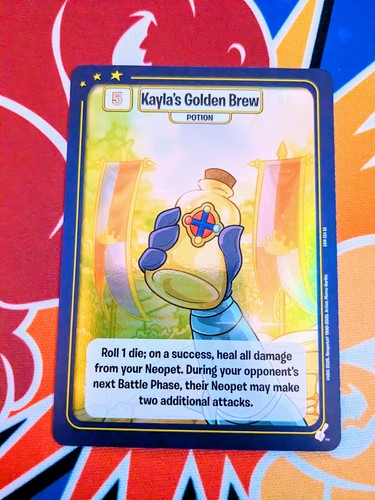 Kayla's Golden Brew Super Rare Battledome TCG | eBay
