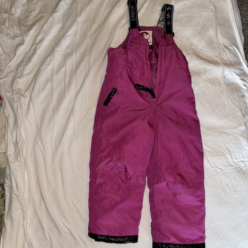 Canada Weather Gear Pink toddler Ski Pants Snow Pants Size 4T -H6 | eBay