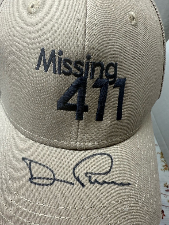 Missing 411 David Paulides Autographed Hat With Canam Project Patch. | eBay
