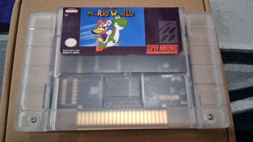 Super Nintendo FlashMaster EverDrive Flash cart Multi SNES Mario World ...