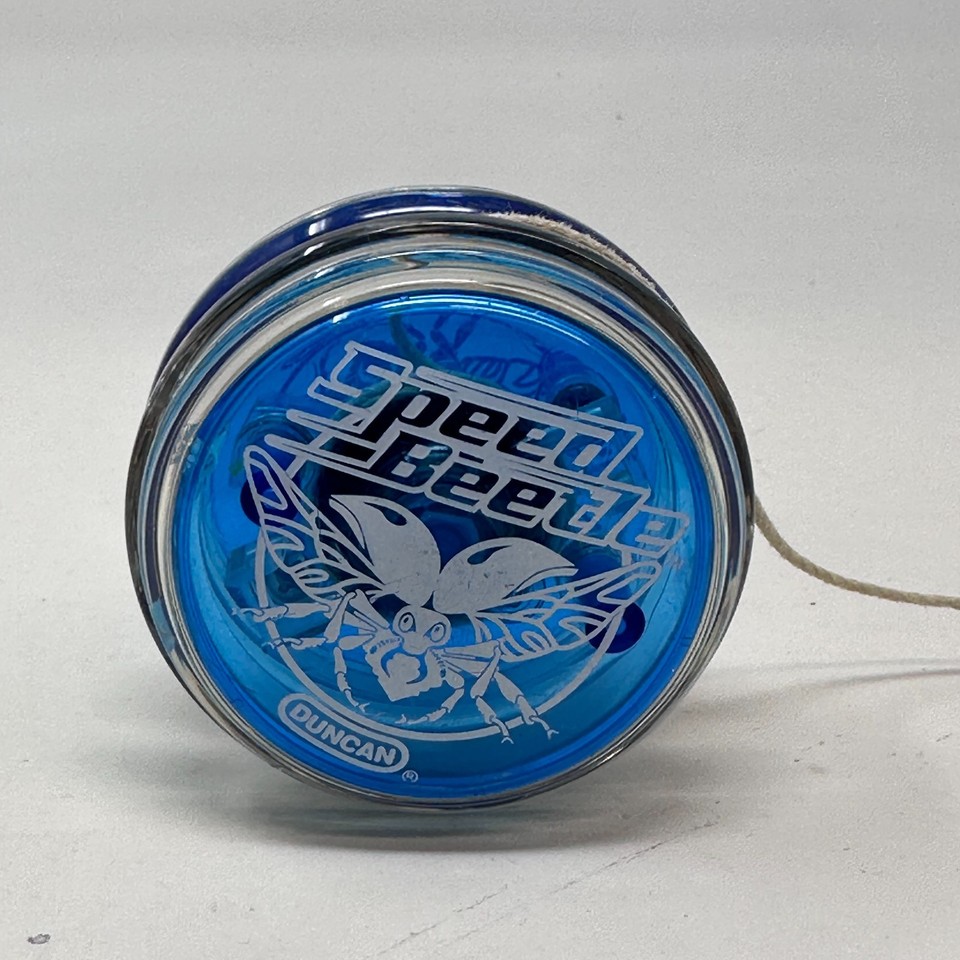 Duncan Speed Beetle Yo Yo Toy Blue Looping Spacers Ball Bearing | eBay