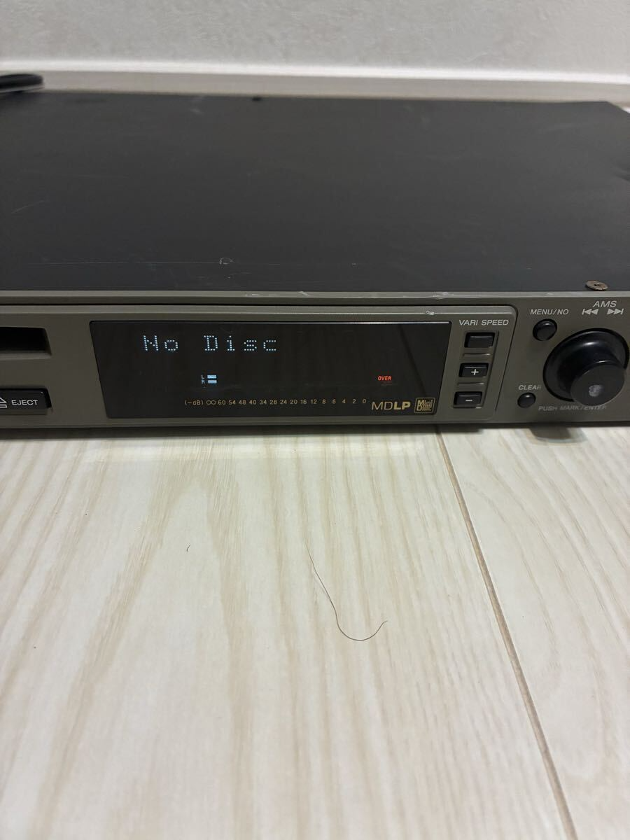 SONY MDS-E12 Professional MD LP Recorder Player Black Tested working | eBay