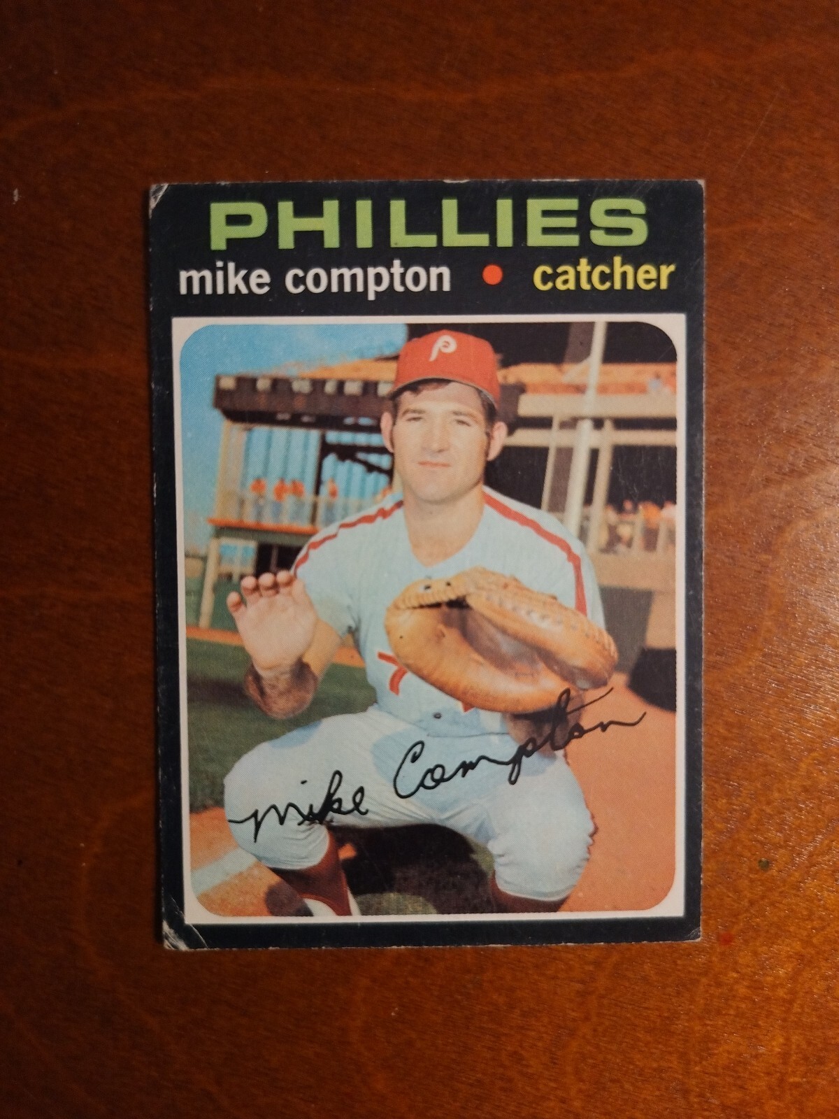 1971 Topps #77 Phillies Mike Compton Baseball Card Gd Condition Read ...