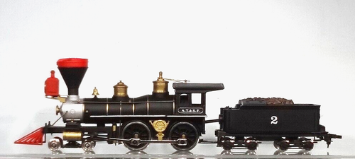 IHC HO AT&SF 4-4-0 Steam Locomotive Balloon Stack Code 8569-317 | eBay ...