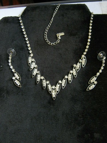 Christina Collection Cubic Zirconia Necklace & Earrings, Low Cost ...