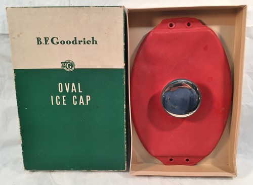 Vintage B.F. GOODRICH Oval Ice Cap #29 Red Original Box | eBay