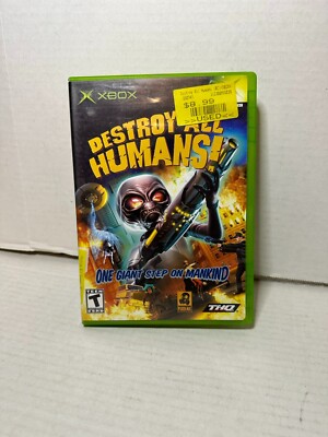 Destroy All Humans (Microsoft Xbox, 2005) Used tested complete ...