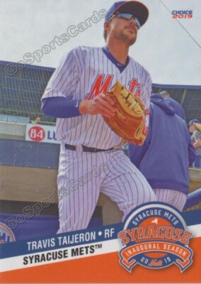 2019 Syracuse Mets Travis Taijeron RC Rookie New York | eBay