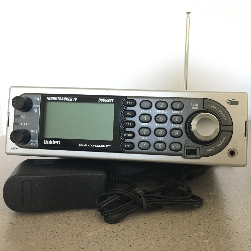 UNIDEN BEARCAT BCD996T P25 DIGITAL TRUNKING POLICE SCANNER LATEST ...