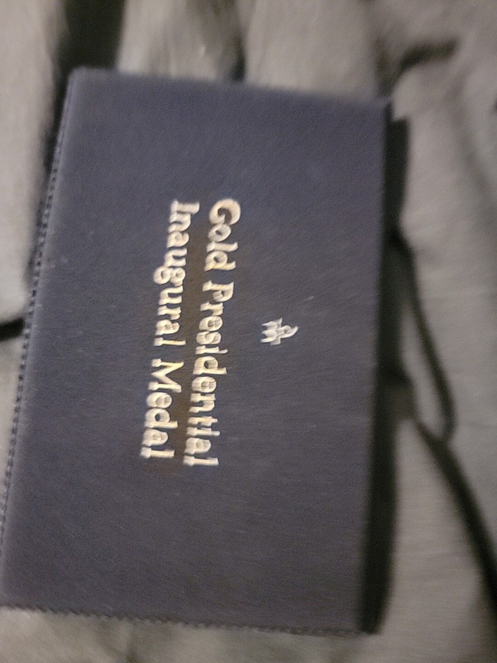 JIMMY CARTER GOLD PRESIDENTIAL INAUGURAL MEDAL 10KT GOLD RARE 1977 ...