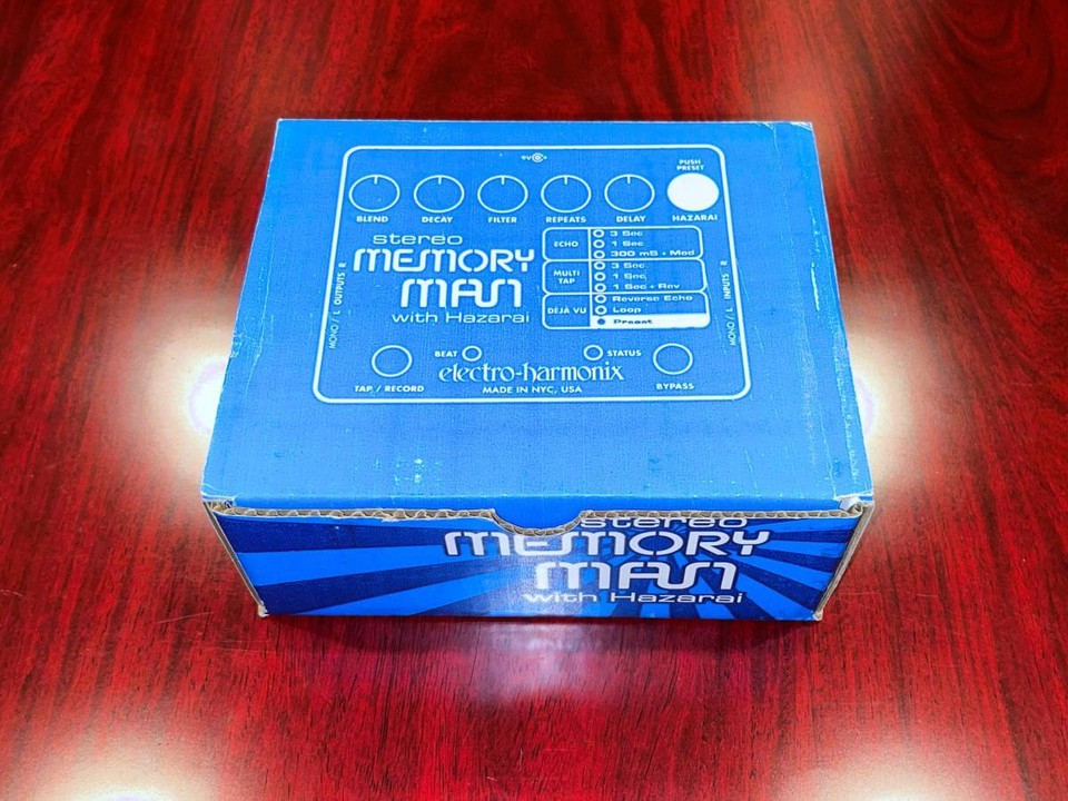 Electro Harmonix Stereo Memory Man With Hazarai Digital Delay/Looper | eBay