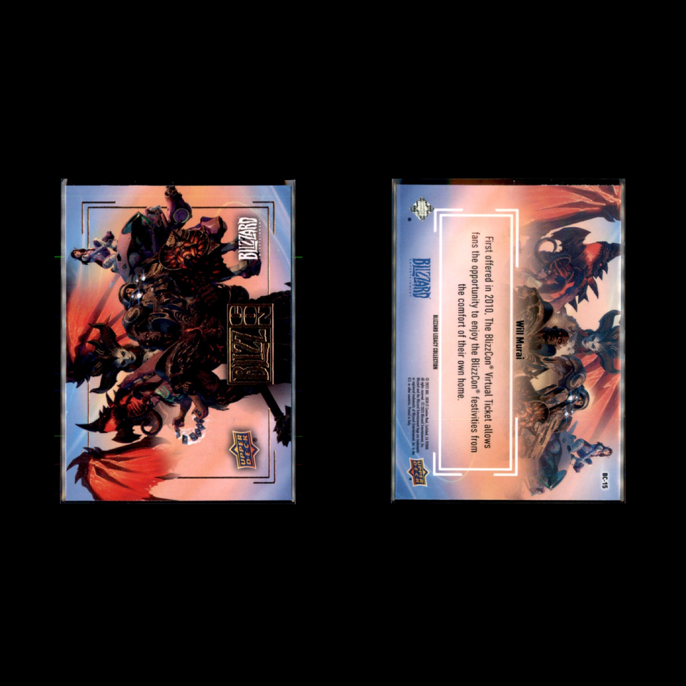 2023 Blizzard Legacy Collection BlizzCon Complete Set 15 Cards BC1-BC ...