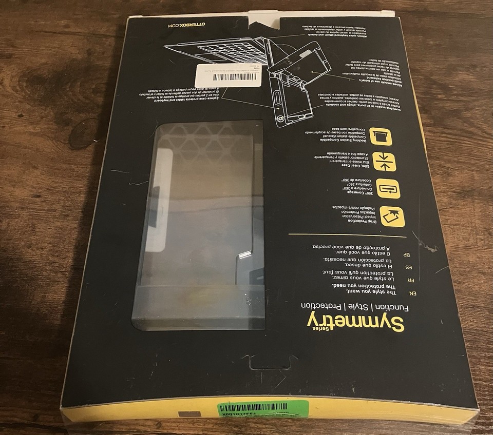 OtterBox Symmetry Case for Microsoft Surface Pro 3 Black New Open Box ...