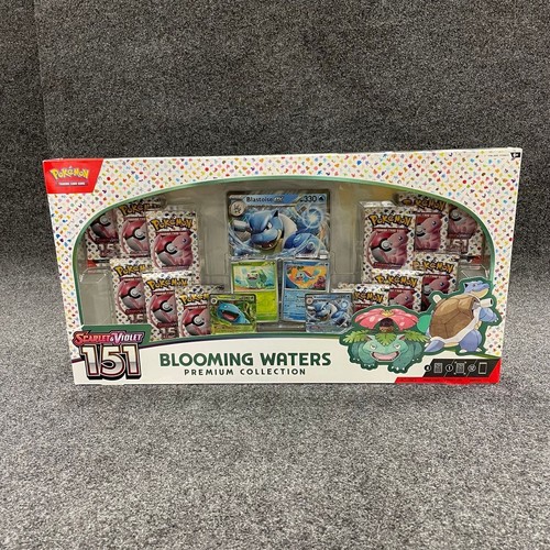POKEMON S & V 151 Blooming Waters Premium Collection Box, Sealed Box is ...