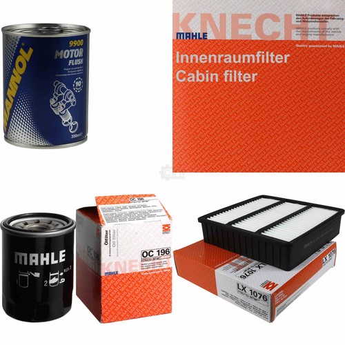 MAHLE / KNECHT Inspektionspaket Filter Set SCT Motor Flush Motorspülung ...