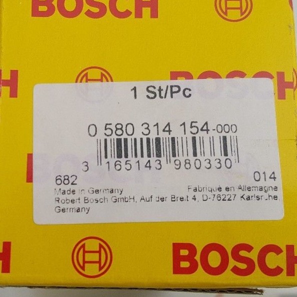 0580314154 BOSCH POMPA CARBURANTE NUOVA PER OPEL KADETT VECTRA CORSA | eBay