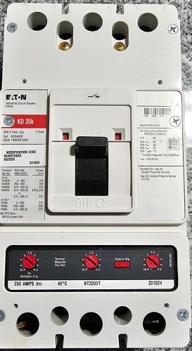 Eaton KD 35K 200A Breaker | eBay