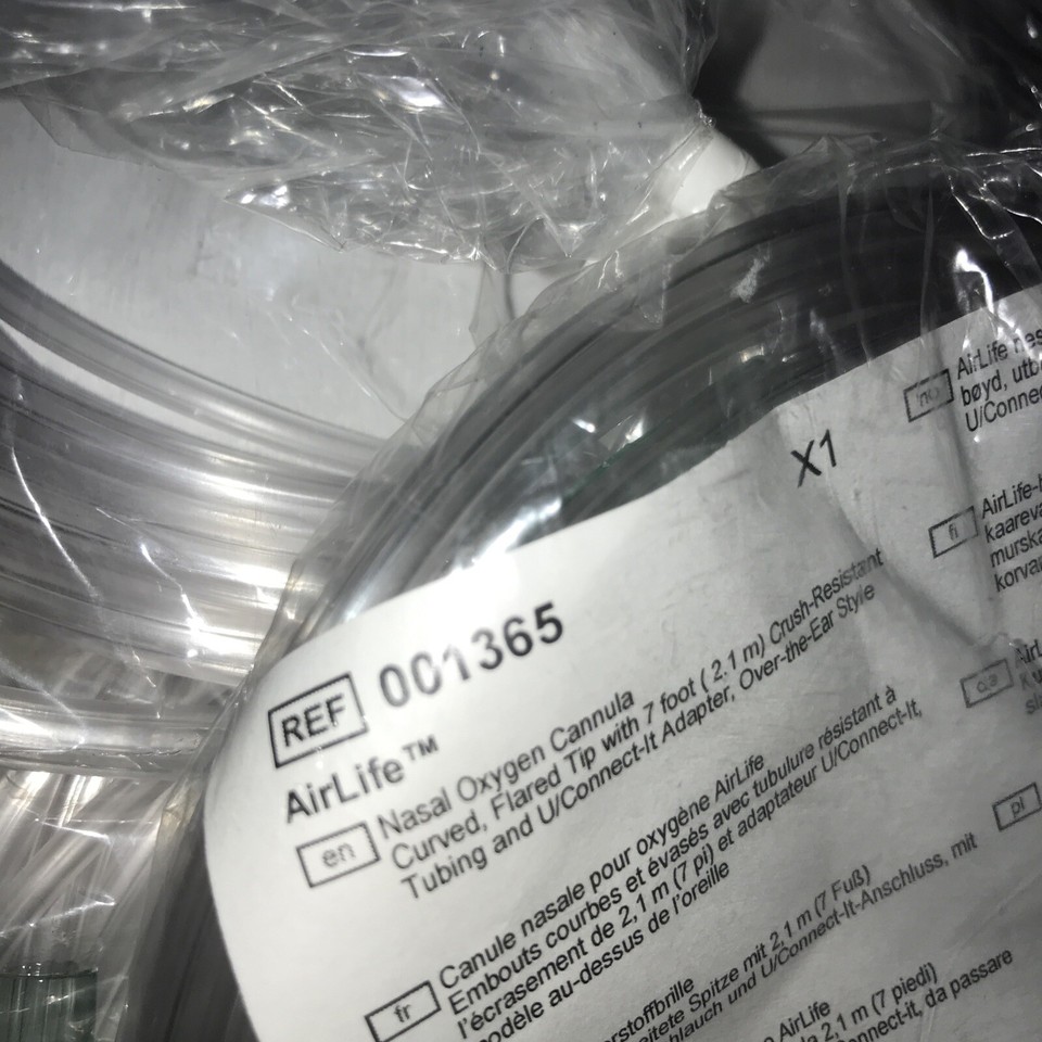 3pk Vyaire Airlife Nasal Cannulas 7ft | eBay