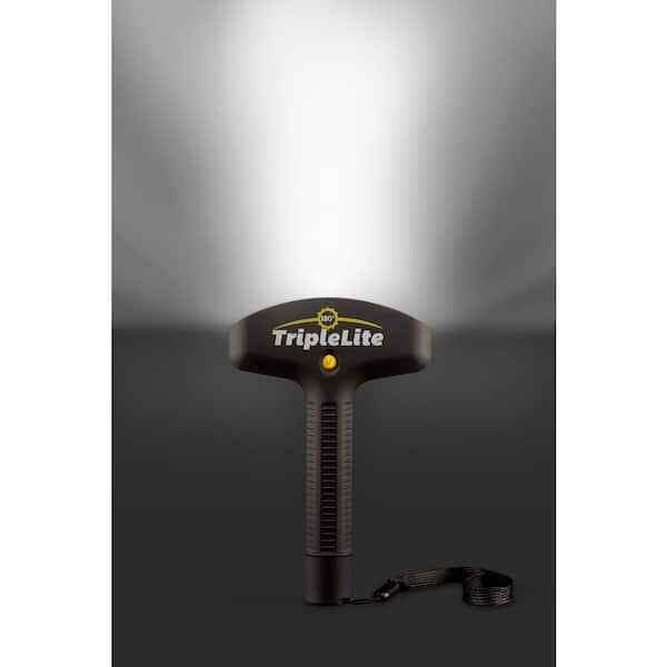 TripleLite Flashlight LED Wide Angle Beam Lightweight 300 Lumen Plastic ...