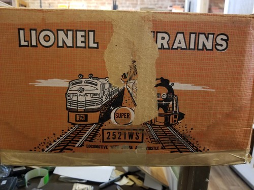 LIONEL POST WAR SET BOX #2521WS NORFOLK&WESTERN FREIGHT SET BOX ONLY | eBay