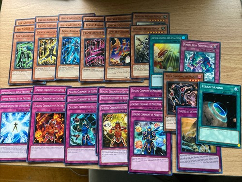 ARC V Moon Shadow Golden Masked Ninja Deck Yugioh Ninja Deck core ...