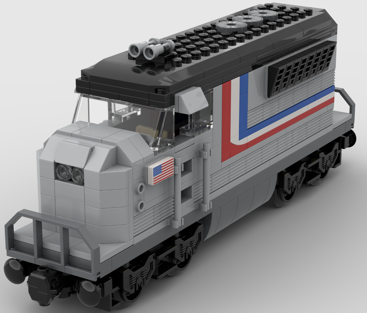 Custom Lego Trains