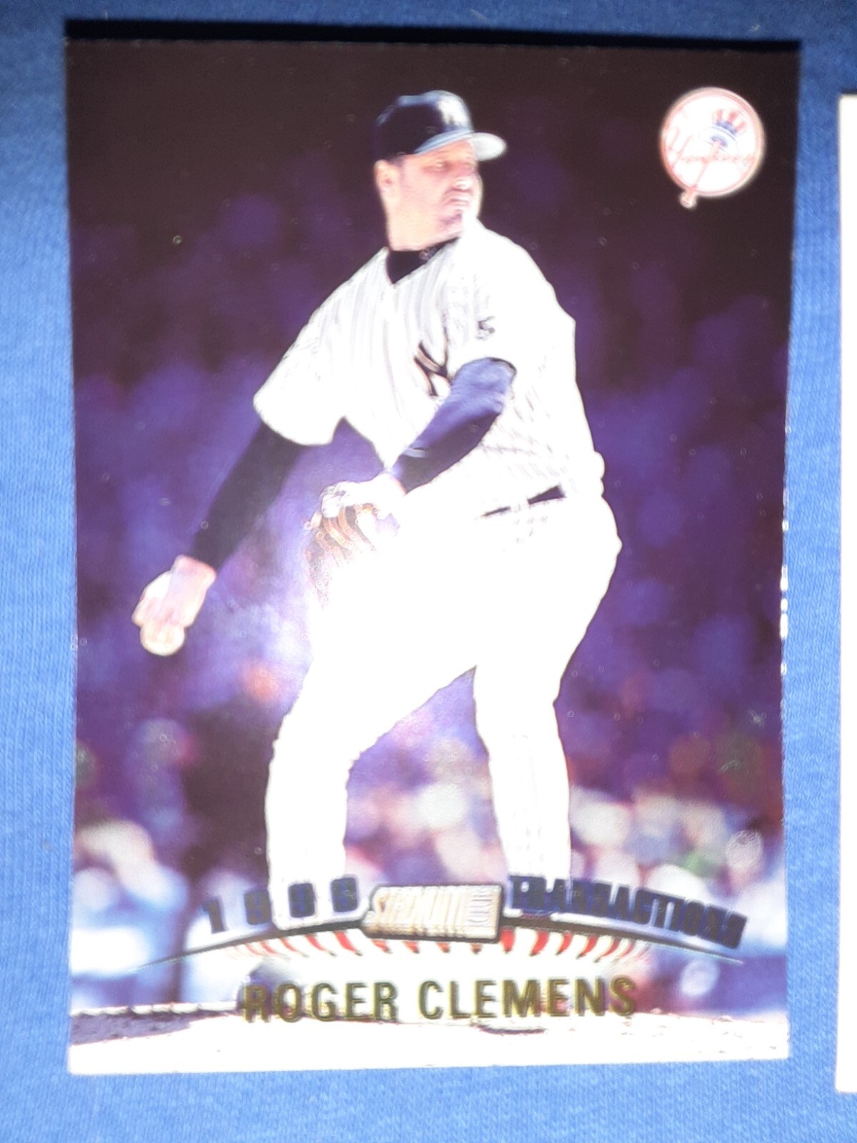 1999 Stadium Club #319 Roger Clemens New York Yankees FOIL | eBay