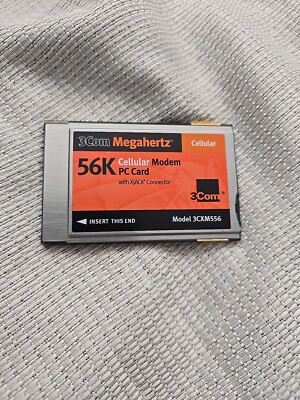 3com Megahertz 3CXM556 56K Cellular Modem PC Card PCMCIA | eBay