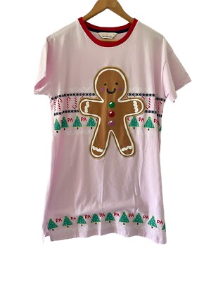 Peter Alexander Christmas gingerbread sleep shirt size S | eBay Australia