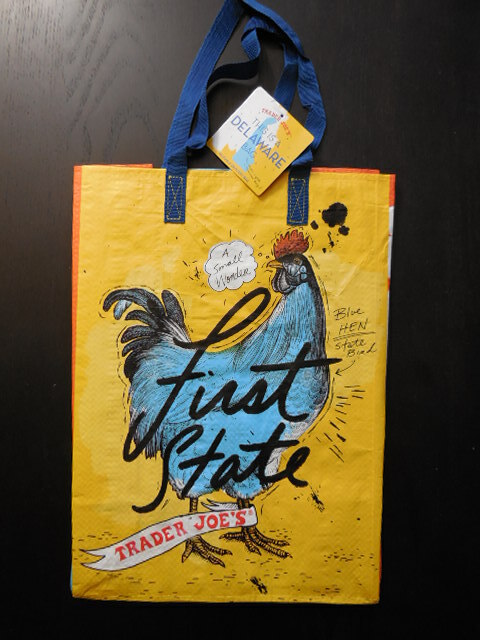 1 Trader Joe's Delaware Reusable Shopping Bag - With Tag for sale ...