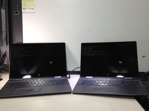 LOT OF 2: HP ENVY X360 CONVERTIBLE AMD FX 9800P RADEON R7 8GB - NO SSD ...